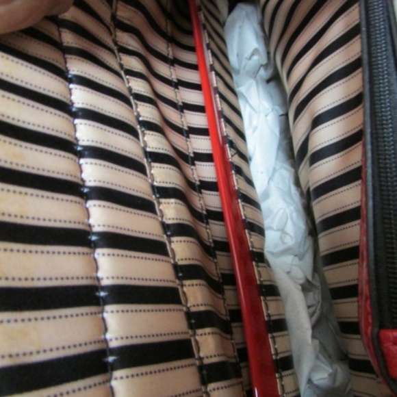 Isabelle | Bags | Isabelle Red Lead Free Vegan Leather Satchel | Poshmark